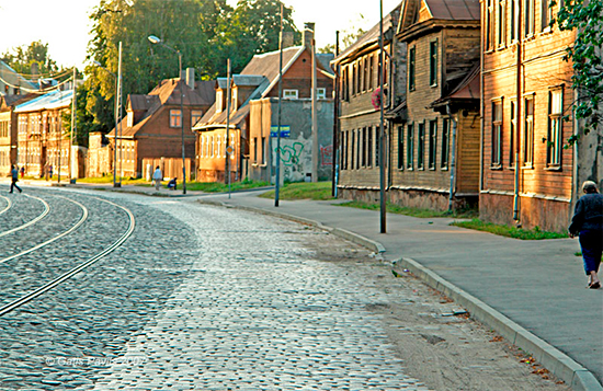 Maskavas Forštate, das russische Viertel in Riga